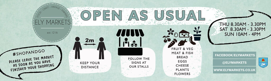 Ely Markets – Popular and historic market in the beautiful Cathedral ...