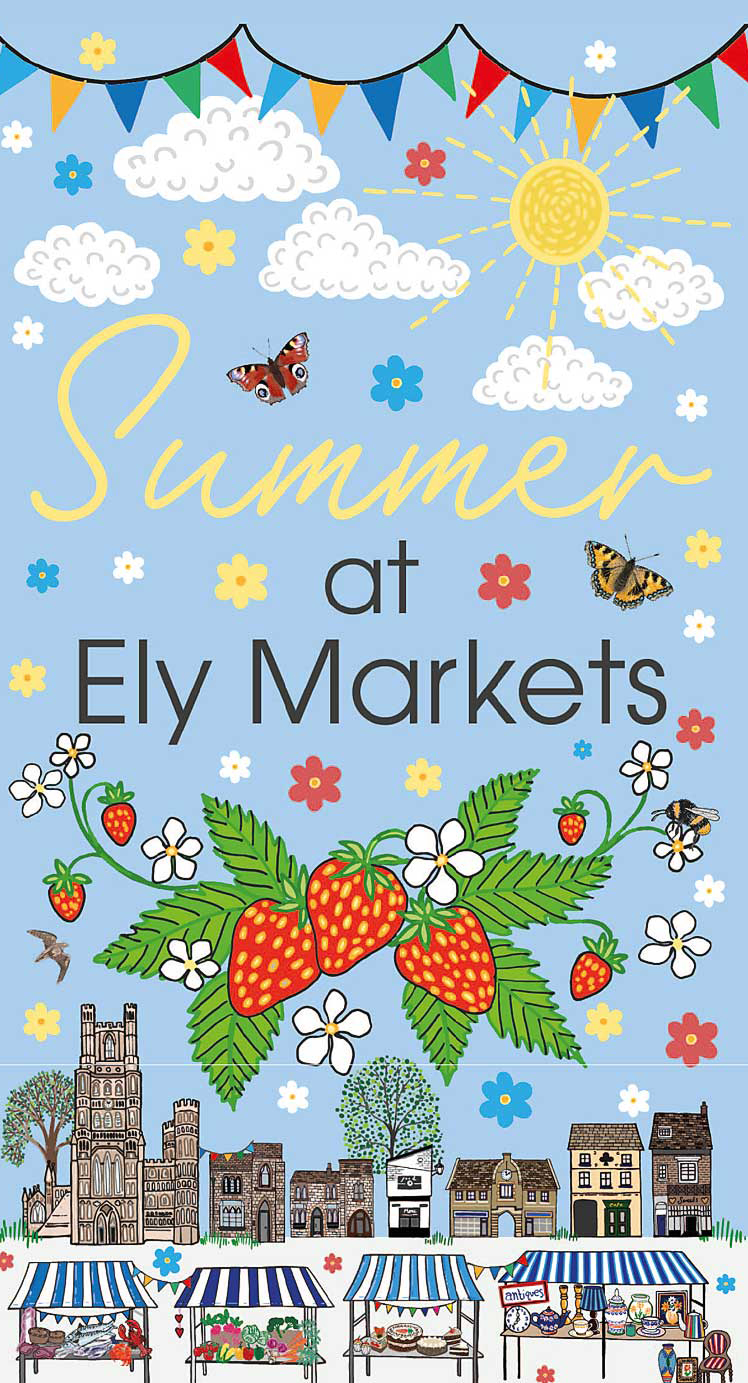 Ely Markets – Popular and historic market in the beautiful Cathedral City of Ely